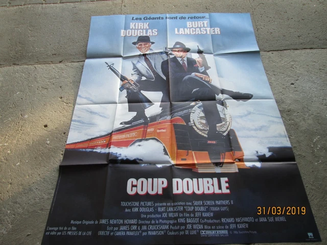COUP DOUBLE LANCASTER DOUGLAS Affiche cinéma originale f:120/160 pliée ( 1986) EUR 19,00 ...